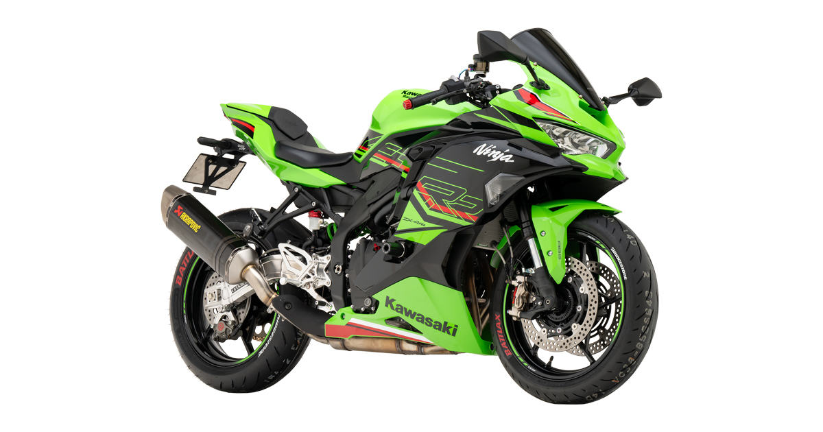 Ninja ZX-4RR│MOTORCYCLE SHOW 2024│PLOT CUSTOM DIVER│カスタムダイバー│株式会社プロト(PLOT)
